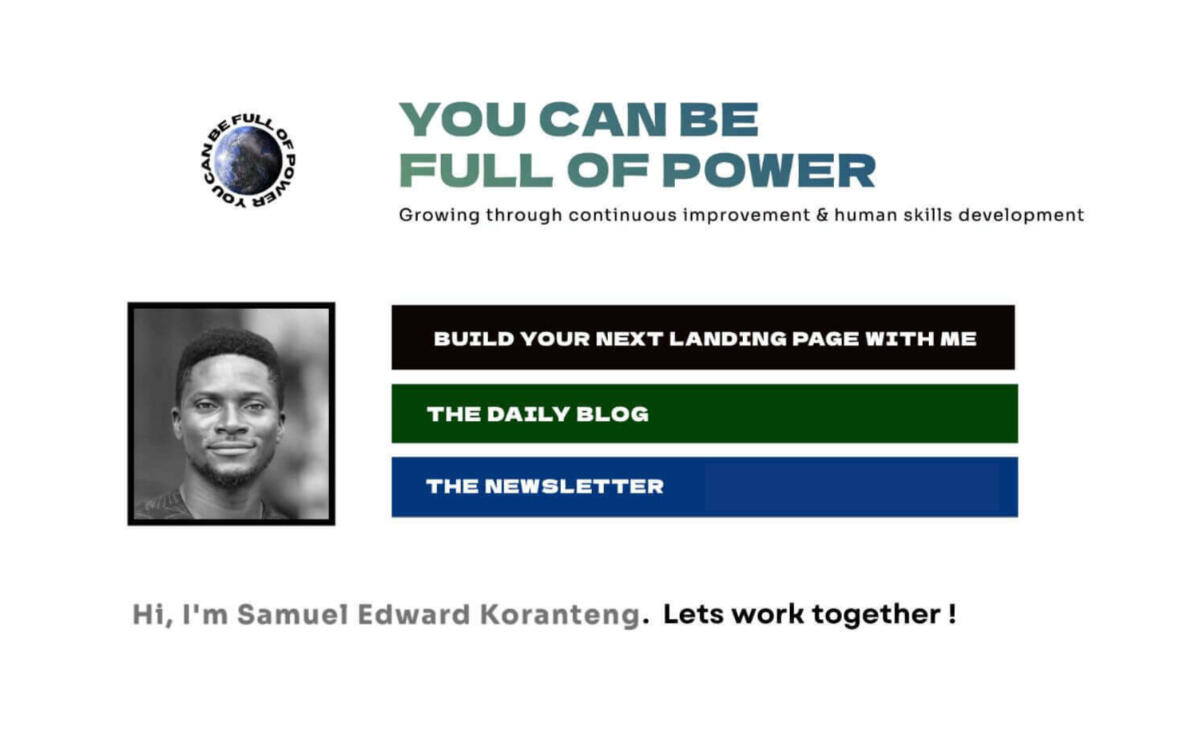 You Can Be Full of Power | growing through continuous improvement